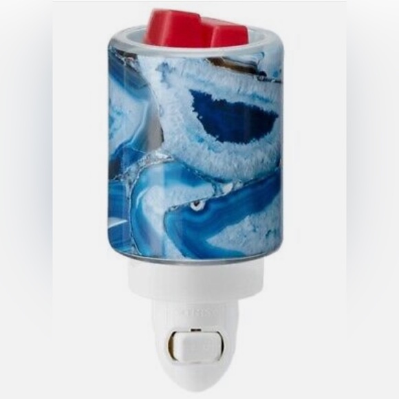 Scentsy | Other | Scentsy Blue Agate Mini Warmer Discontinued From ...